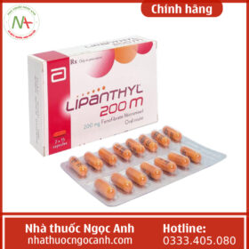 Thuốc Lipanthyl 200M có tác dụng gì, giá bao nhiêu, mua ở đâu?