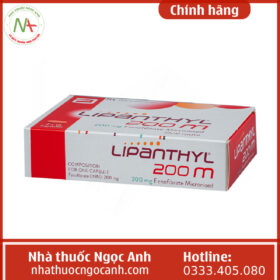 Thuốc Lipanthyl 200M có tác dụng gì, giá bao nhiêu, mua ở đâu?