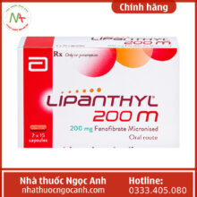 Thuốc Lipanthyl 200M có tác dụng gì, giá bao nhiêu, mua ở đâu?