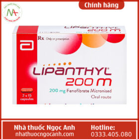 Thuốc Lipanthyl 200M có tác dụng gì, giá bao nhiêu, mua ở đâu?
