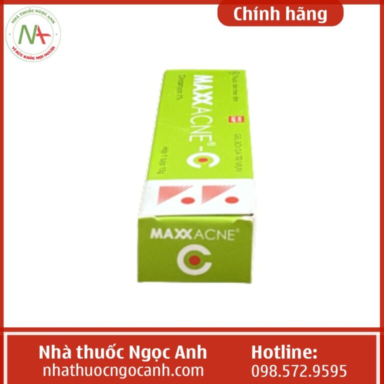 Thuốc Maxxacne-C có trị mụn viêm không, giá bao nhiêu, mua ở đâu