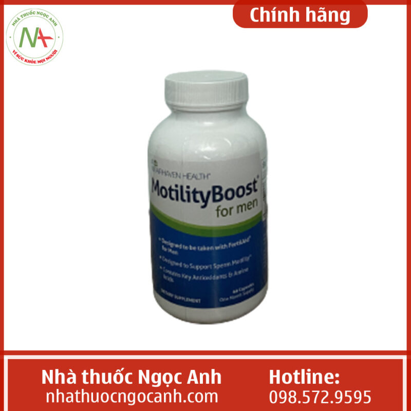 MotilityBoost For Men là gì? Có tốt không? Giá bao nhiêu? Mua ở đâu?