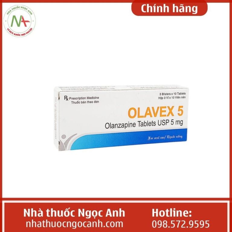 Thuốc chống loạn thần Olavex 5 giá bao nhiêu? mua ở đâu?