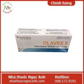 Thuốc chống loạn thần Olavex 5 giá bao nhiêu? mua ở đâu?
