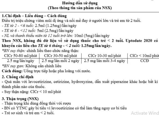 Thuốc Aticizal có tác dụng gì? Giá bao nhiêu? Mua ở đâu?
