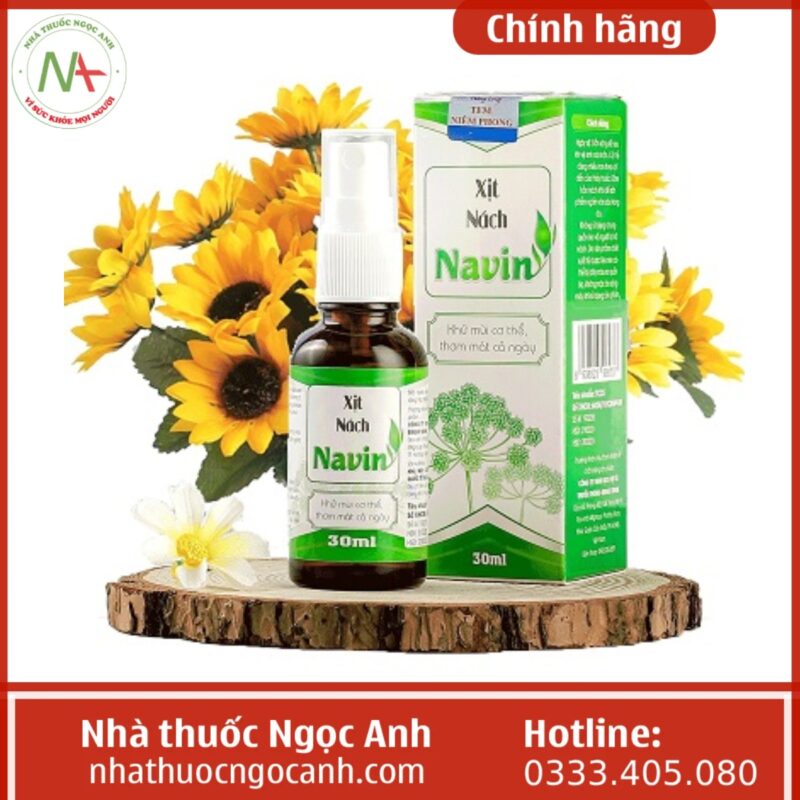 Thuốc xịt nách Navin có lừa đảo không, giá bao nhiêu, mua ở đâu?