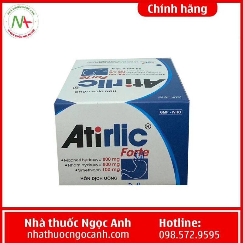 Thuốc Atirlic Forte uống trước hay sau ăn, giá bao nhiêu, mua ở đâu