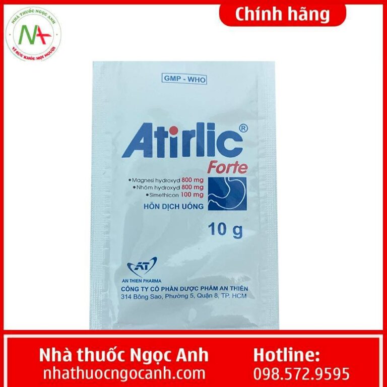 Thuốc Atirlic Forte uống trước hay sau ăn, giá bao nhiêu, mua ở đâu