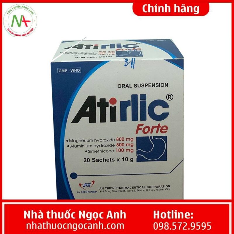 Thuốc Atirlic Forte uống trước hay sau ăn, giá bao nhiêu, mua ở đâu