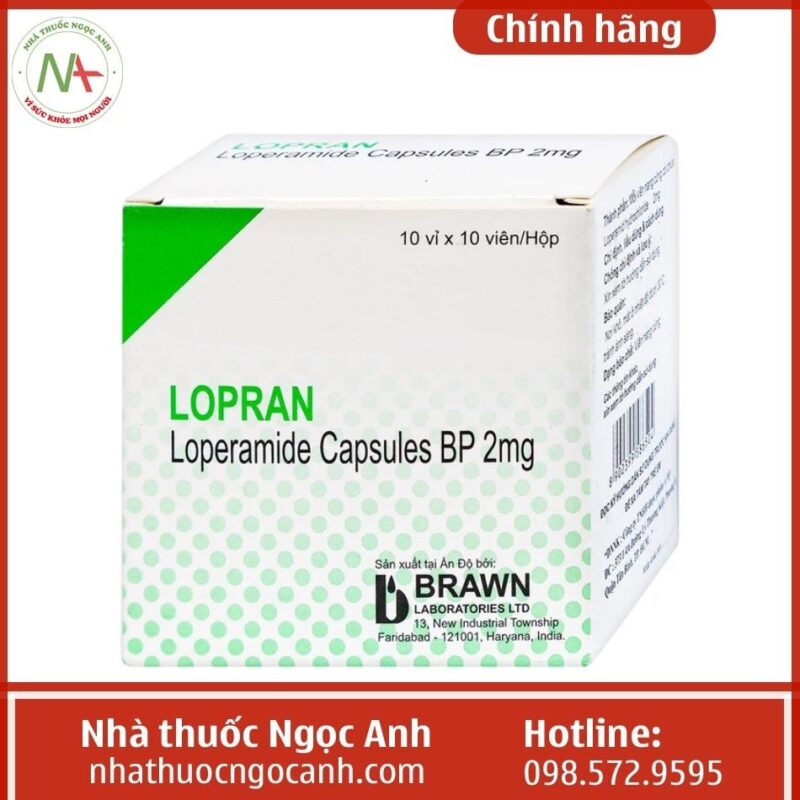 Thuốc Lopran có phải kháng sinh không, giá bao nhiêu, mua ở đâu