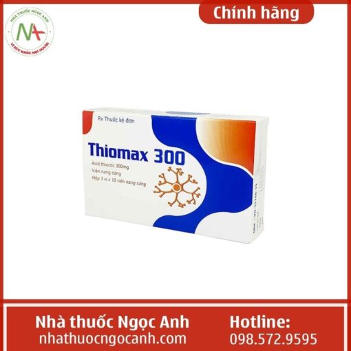 Thuốc Thiomax 300 là thuốc gì, tác dụng gì, giá bao nhiêu, mua ở đâu