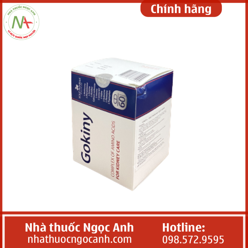 Gokiny là thuốc gì, có công dụng gì, giá bao nhiêu, mua ở đâu chính hãng