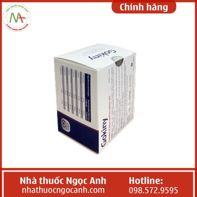 Gokiny là thuốc gì, có công dụng gì, giá bao nhiêu, mua ở đâu chính hãng
