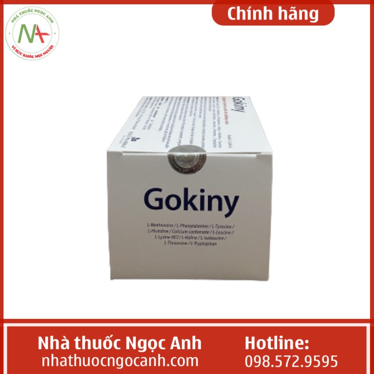Gokiny là thuốc gì, có công dụng gì, giá bao nhiêu, mua ở đâu chính hãng