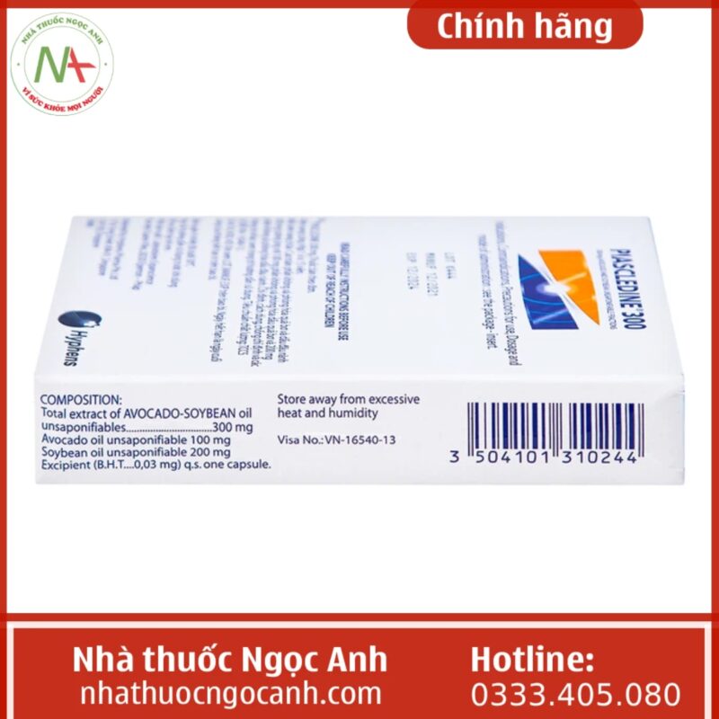 Thuốc Piascledine 300 mg là thuốc gì, uống bao lâu, giá bao nhiêu, mua ...