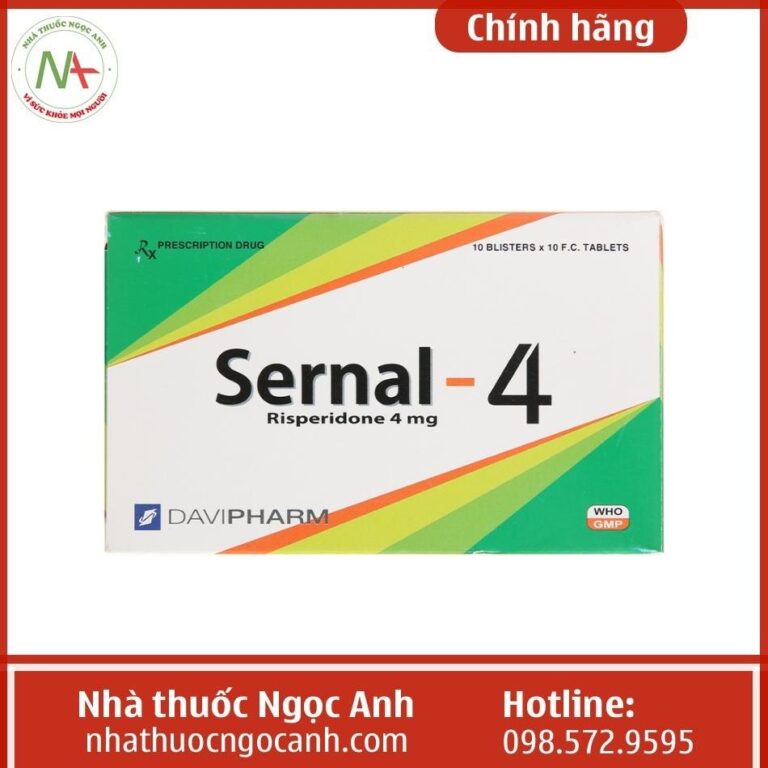 Thuốc Sernal-4 là thuốc gì, tác dụng gì, giá bao nhiêu, mua ở đâu?