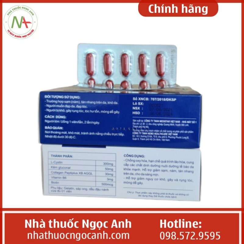 Biocystine là gì, có tác dụng gì, giá bao nhiêu, mua ở đâu, giá bao nhiêu