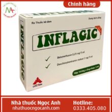 Thuốc Inflagic 5ml có phải kháng sinh không, mua ở đâu, giá bao nhiêu?