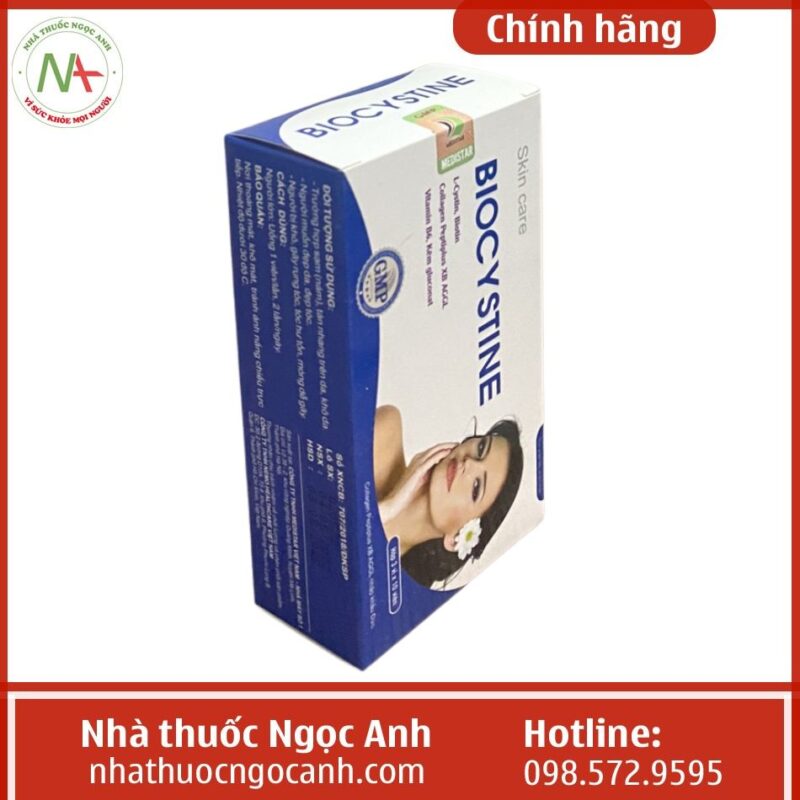 Thuốc Biocystine có tác dụng gì, giá bao nhiêu, mua ở đâu chính hãng