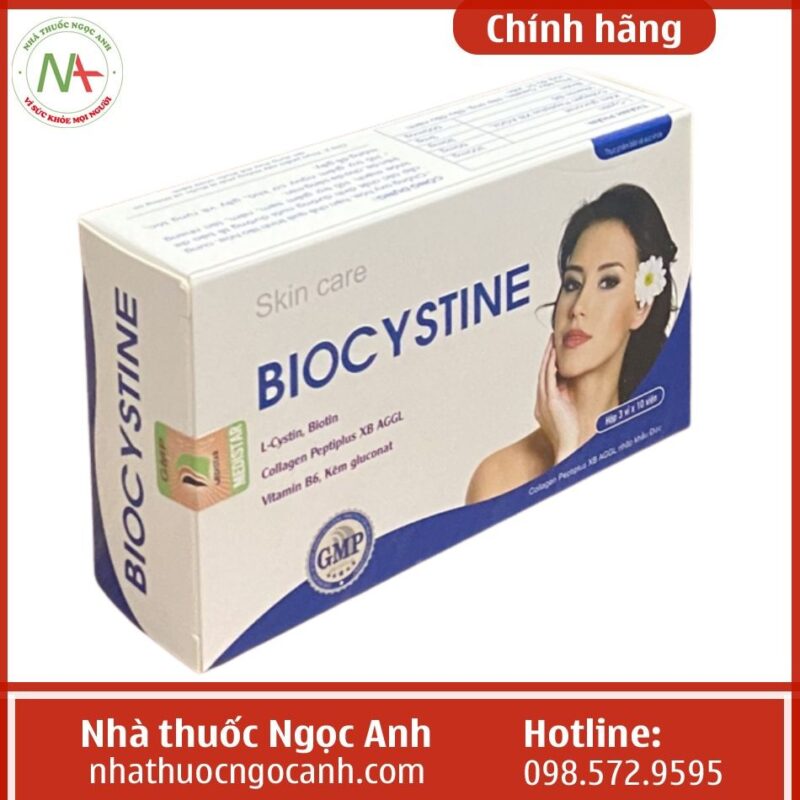 Thuốc Biocystine có tác dụng gì, giá bao nhiêu, mua ở đâu chính hãng
