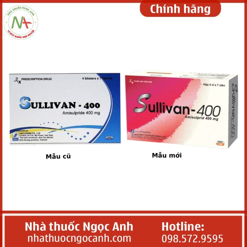 Thuốc Sullivan-400 là thuốc gì, tác dụng gì, giá bao nhiêu, mua ở đâu