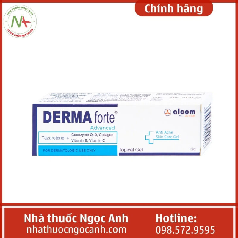 Thuốc Derma Forte Advanced 15g thành phần, giá bao nhiêu, mua ở đâu