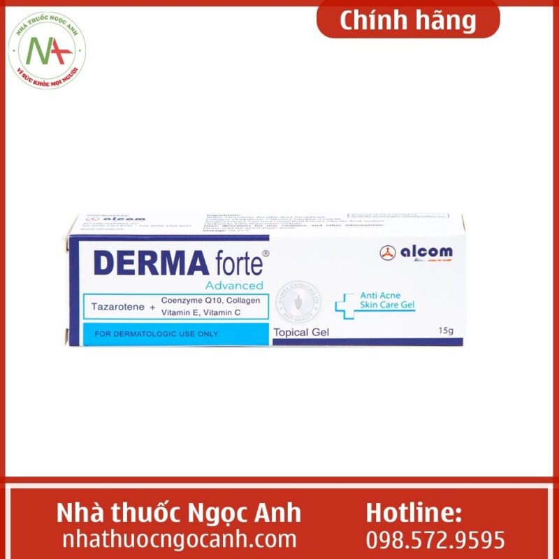 Thuốc Derma Forte Advanced 15g thành phần, giá bao nhiêu, mua ở đâu