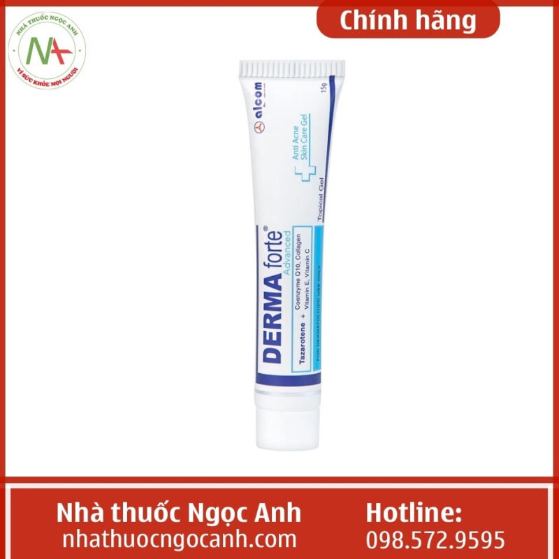 Thuốc Derma Forte Advanced 15g thành phần, giá bao nhiêu, mua ở đâu