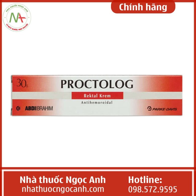 Thuốc kem bôi trĩ Proctolog Cream có giá bao nhiêu, mua ở đâu