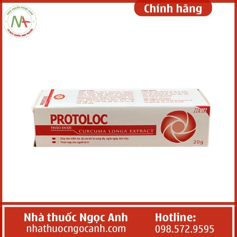 Kem bôi thảo dược Protoloc 20g