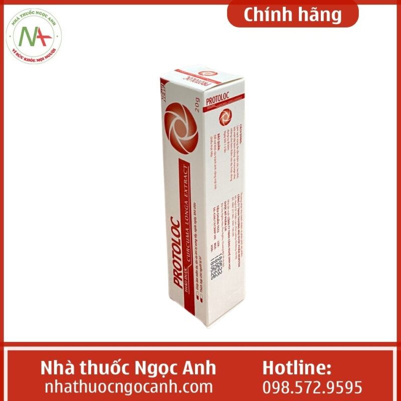 Thuốc bôi trĩ Protoloc 20g có tốt không, giá bao nhiêu, mua ở đâu