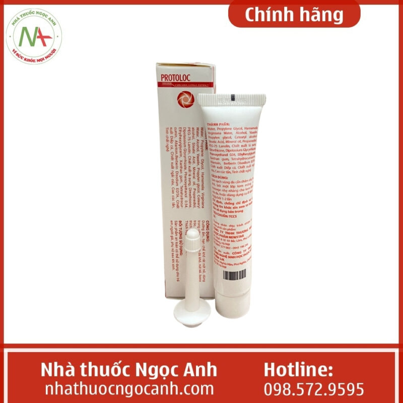Thuốc bôi trĩ Protoloc 20g có tốt không, giá bao nhiêu, mua ở đâu