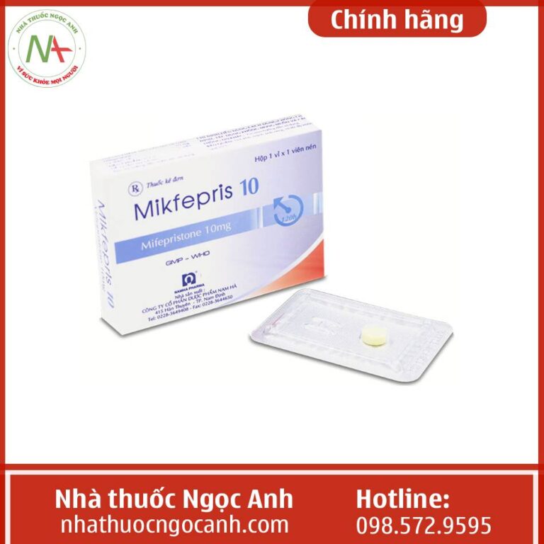 Thuốc Mikfepris 10mg - Tránh thai khẩn cấp an toàn, hiệu quả.