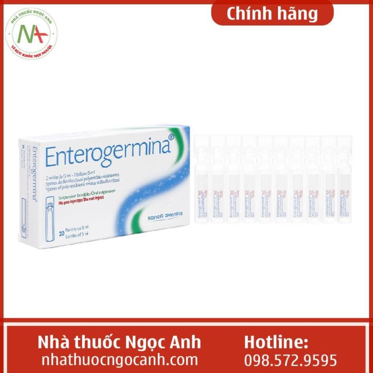 Enterogermina 2 billion/5ml: Công dụng, liều dùng, giá bán, mua ở đâu