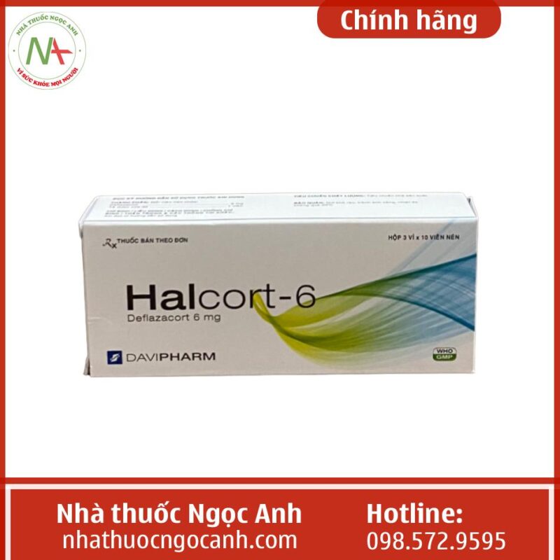 Thuốc Halcort-6 là thuốc gì, liều dùng, giá bao nhiêu, mua ở đâu?