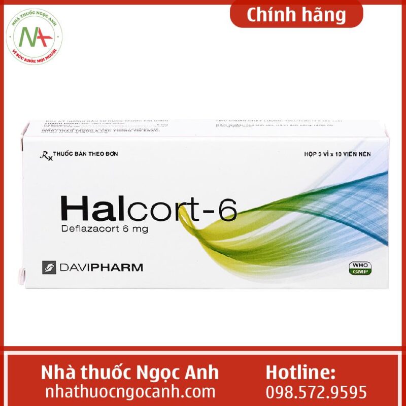 Thuốc Halcort-6 là thuốc gì, liều dùng, giá bao nhiêu, mua ở đâu?