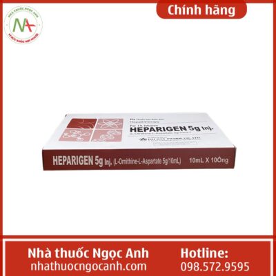Thuốc Heparigen Inj. 5g: Công dụng, liều dùng, giá bán, mua ở đâu