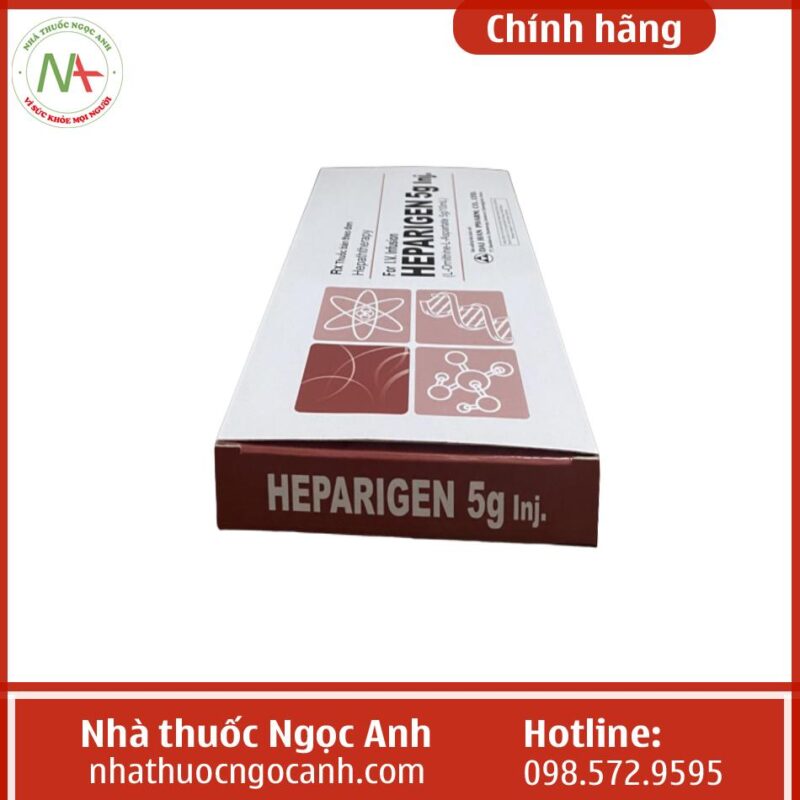 Thuốc Heparigen Inj. 5g: Công dụng, liều dùng, giá bán, mua ở đâu