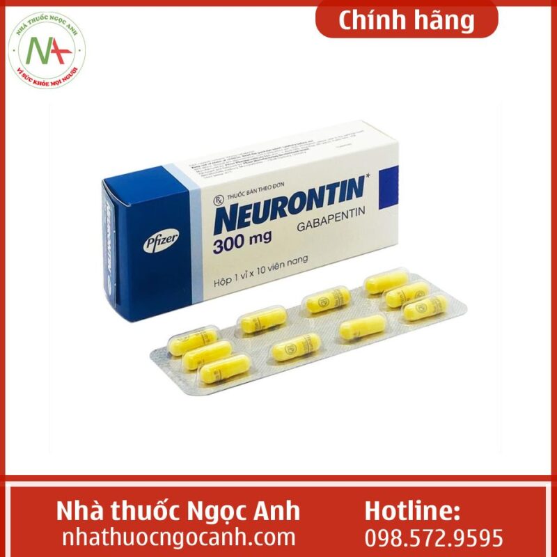 Thuốc Neurontin 300mg có công dụng, liều dùng và giá bán?