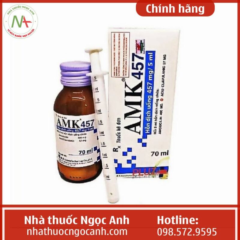 Thuốc AMK 457 uống trước hay sau ăn, giá bao nhiêu, mua ở đâu