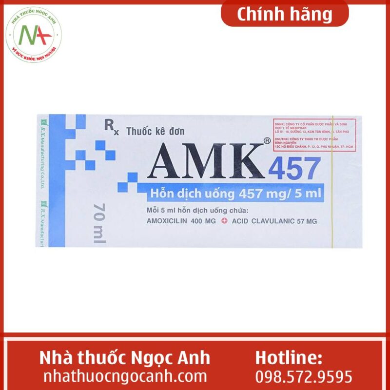 Thuốc AMK 457 uống trước hay sau ăn, giá bao nhiêu, mua ở đâu
