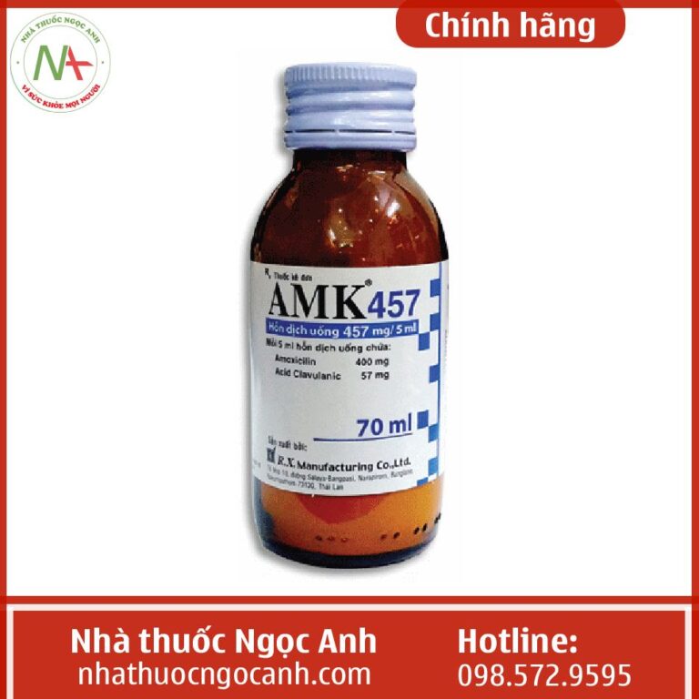 Thuốc AMK 457 uống trước hay sau ăn, giá bao nhiêu, mua ở đâu