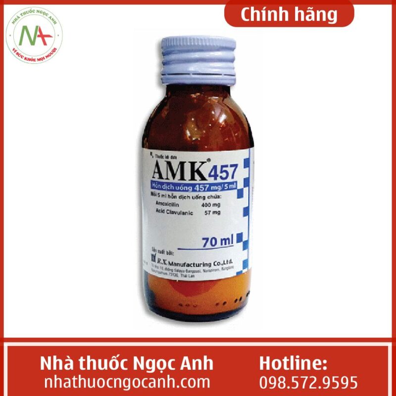 Thuốc AMK 457 uống trước hay sau ăn, giá bao nhiêu, mua ở đâu