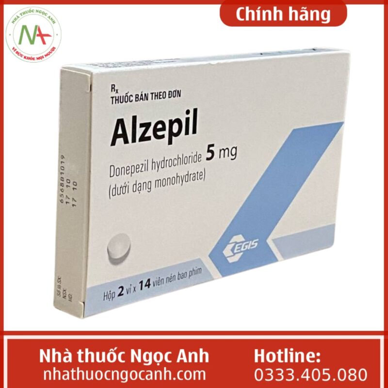 Thuốc Alzepil 5mg có tác dụng gì, giá bao nhiêu, mua ở đâu?