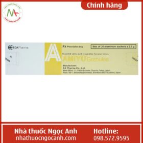 Thuốc Amiyu Granules 2,5g: Công dụng, liều dùng và giá bán
