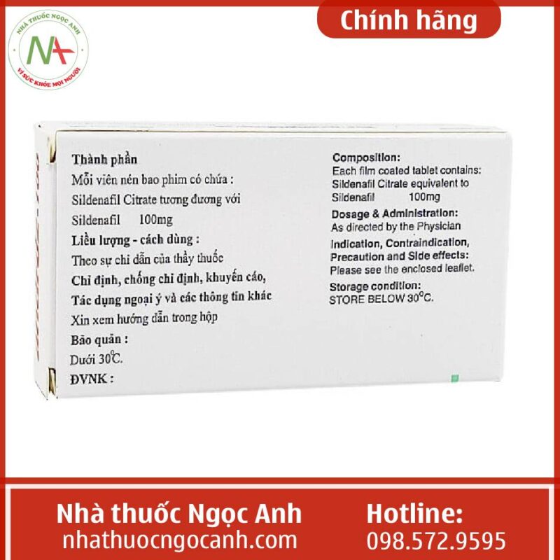 Thuốc Androz 100: Công dụng, liều dùng, lưu ý tác dụng phụ