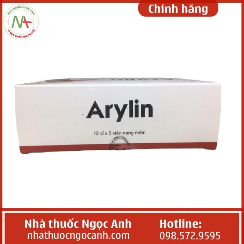 Thuốc Arylin là thuốc gì, có tác dụng gì, giá bao nhiêu, mua ở đâu?