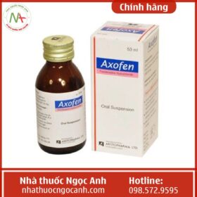 Thuốc Axofen oral suspension 50ml là thuốc gì, giá bao nhiêu, mua ở đâu