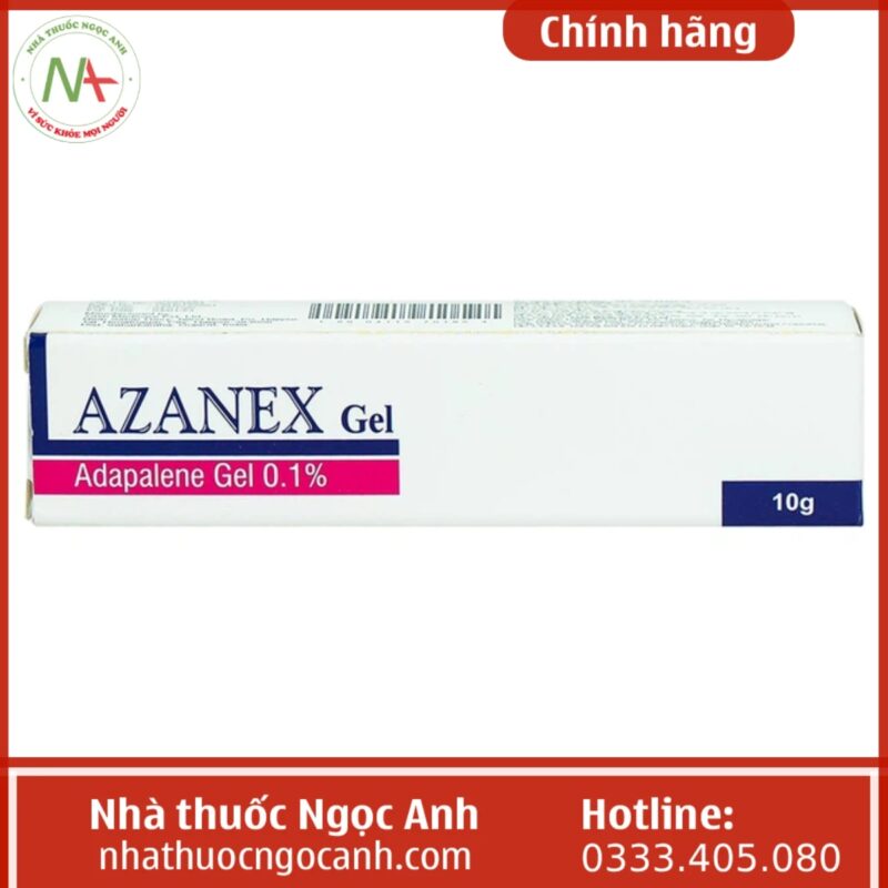 Thuốc Azanex Gel công dụng, có trị thâm không, giá bao nhiêu, mua ở đâu