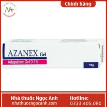 Thuốc Azanex Gel công dụng, có trị thâm không, giá bao nhiêu, mua ở đâu